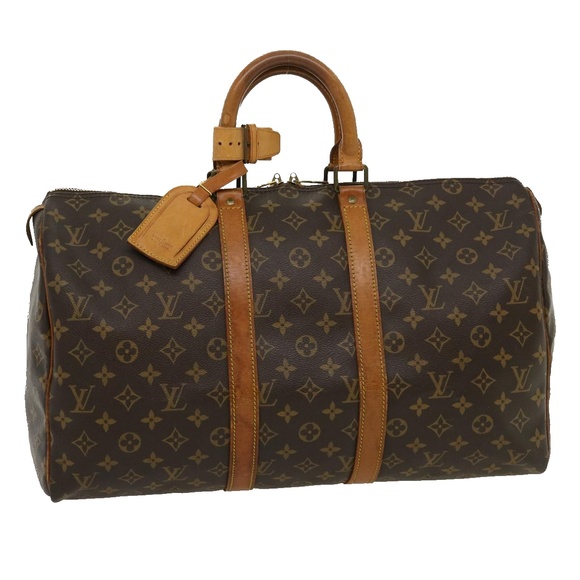 Louis Vuitton | Bags | Louis Vuitton Monogram Keepall 45 Boston Bag ...